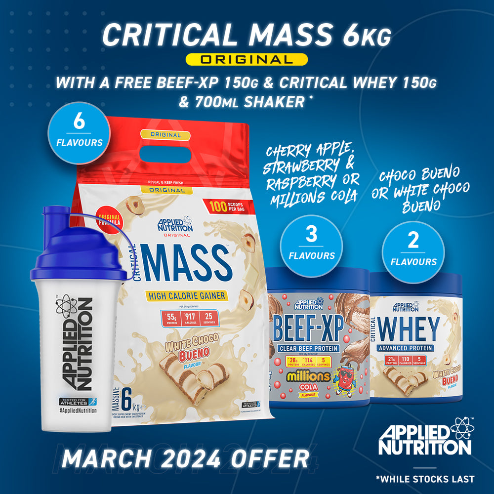 Original Formula - Critical Mass 6kg (25 Servings) – Applied Nutrition Ltd