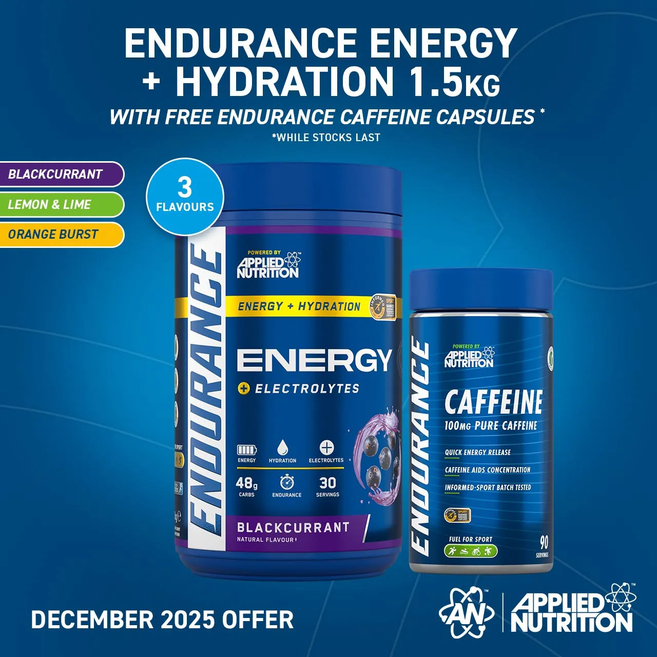 Endurance Energy & Hydration Powder – Applied Nutrition plc