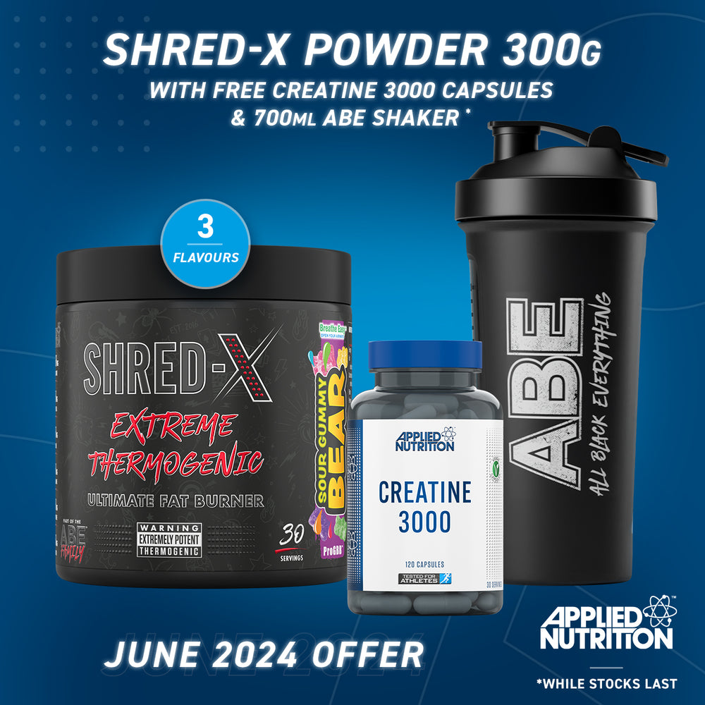 Shred-X 300g Fat Burning Thermogenic Powder – Applied Nutrition Ltd